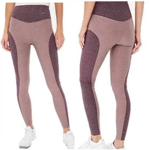 Nike | Pants & Jumpsuits | Nike Two Toned Purple Sculpt High Rise Hyper ...